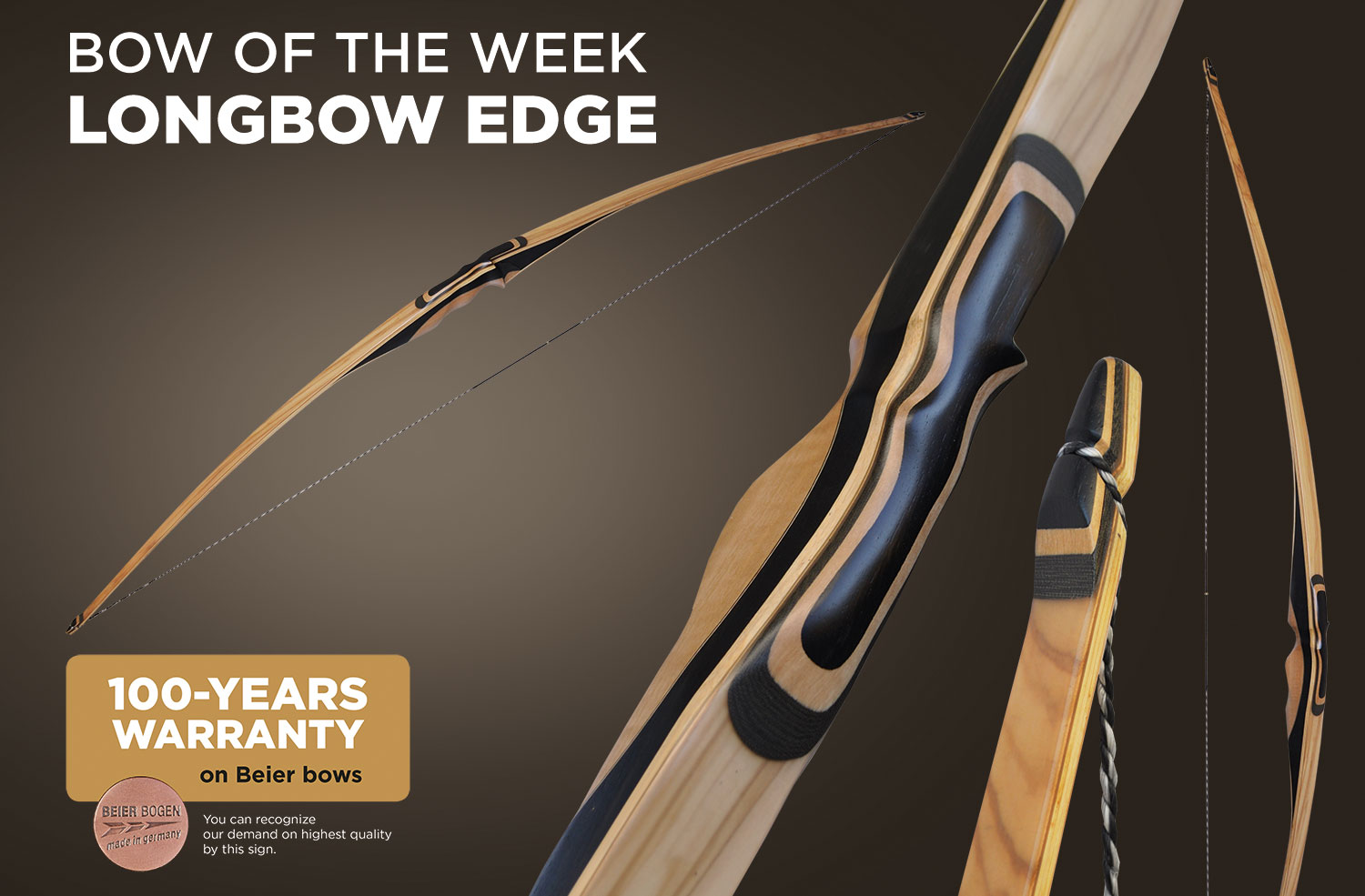 Reflex Deflex Longbow Laminated